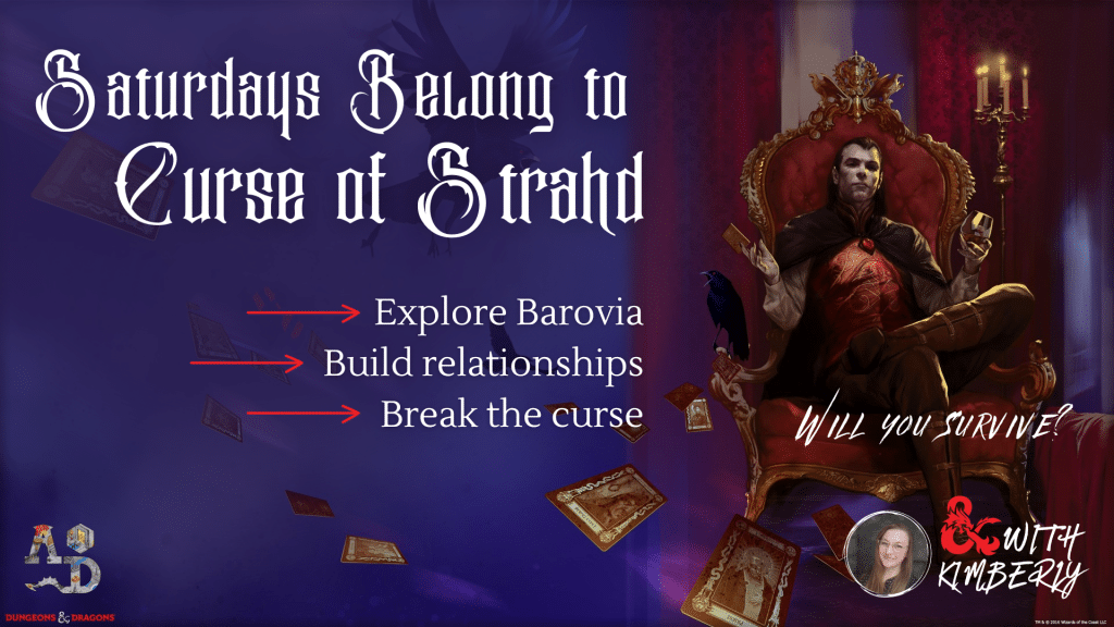 Strahd D&D 5E: Drop-In Adventure ft. Kimberly - Authentic Dungeons